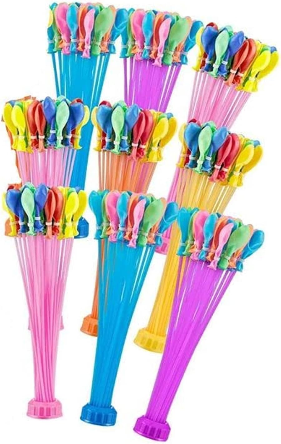 SKY-TOUCH Colorful Water Balloons Rapid-Filling Self-Sealing, Easy Fill ...