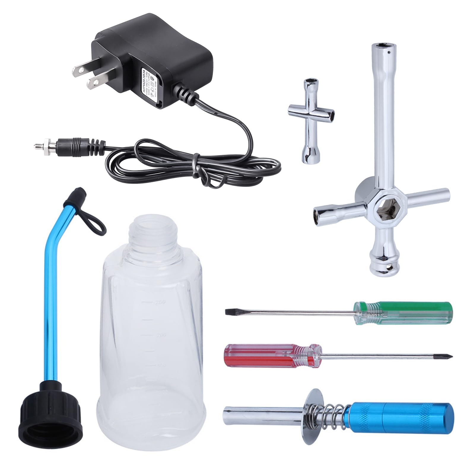 Amazon.com: GoHobby Comprehensive Nitro Starter Kit - AA Battery Type ...