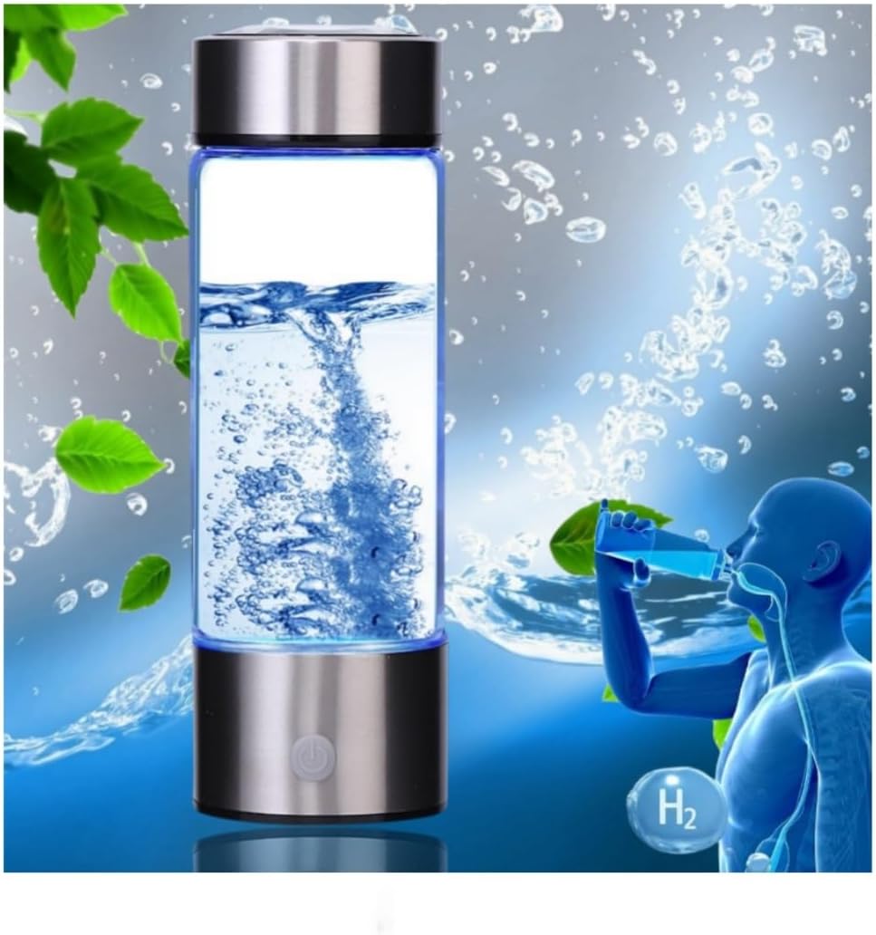 Amazon.com: Hydrogen Water Bottle Portable Ion Water Bottle PEM SPE ...