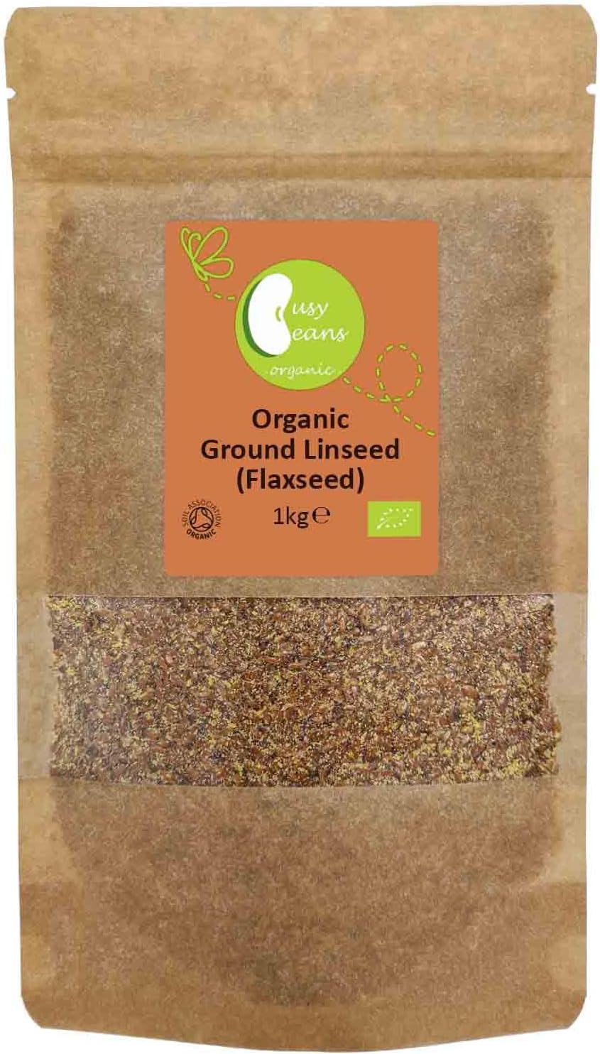 Organic Ground Linseed (Milled Flaxseed) - Certified Organic - by Busy ...