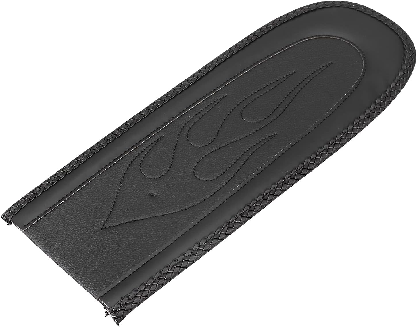 Amazon.com: Black Vinyl Leather Rear Fender Bib For Harley Touring 2008 ...