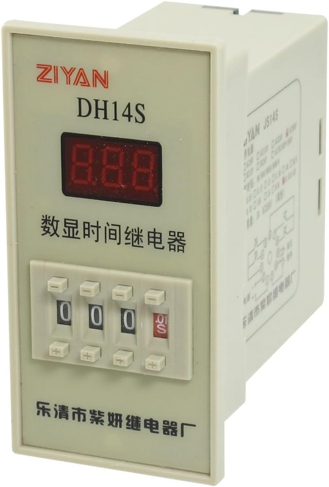 Amazon.com: PLKXSEYUJ JS14S 0.01-999s Second Digital Timer Programmable ...