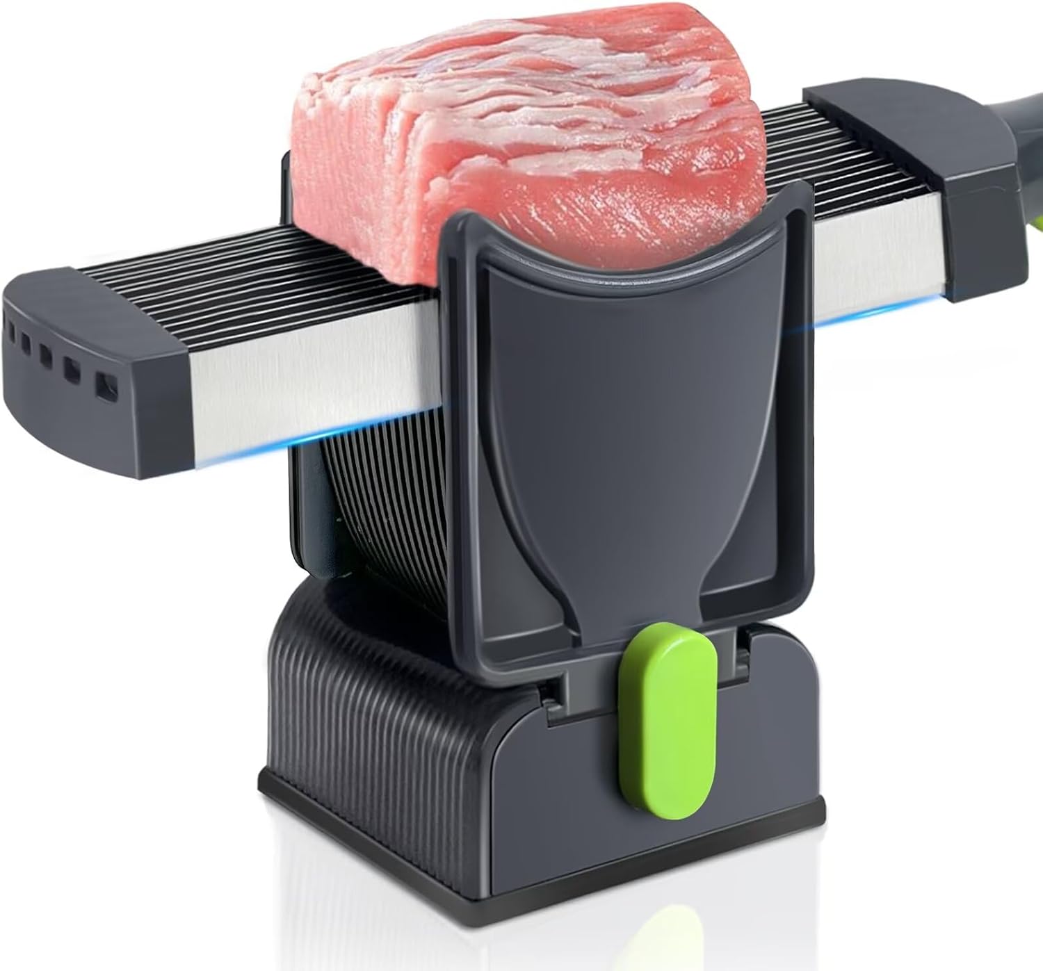 Amazon.com: JUANWAN Fresh Meat Slicer - Thickness Adjustable 2 or 4 mm ...