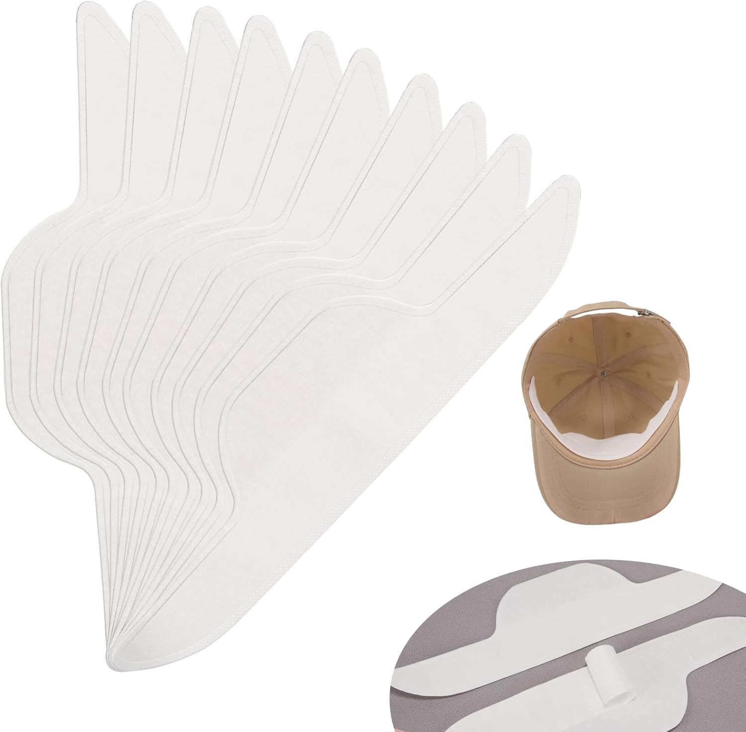 Ourea Golf Hat Sweat Liner,Sweat Band Hat Sweat Protector,Golf ...