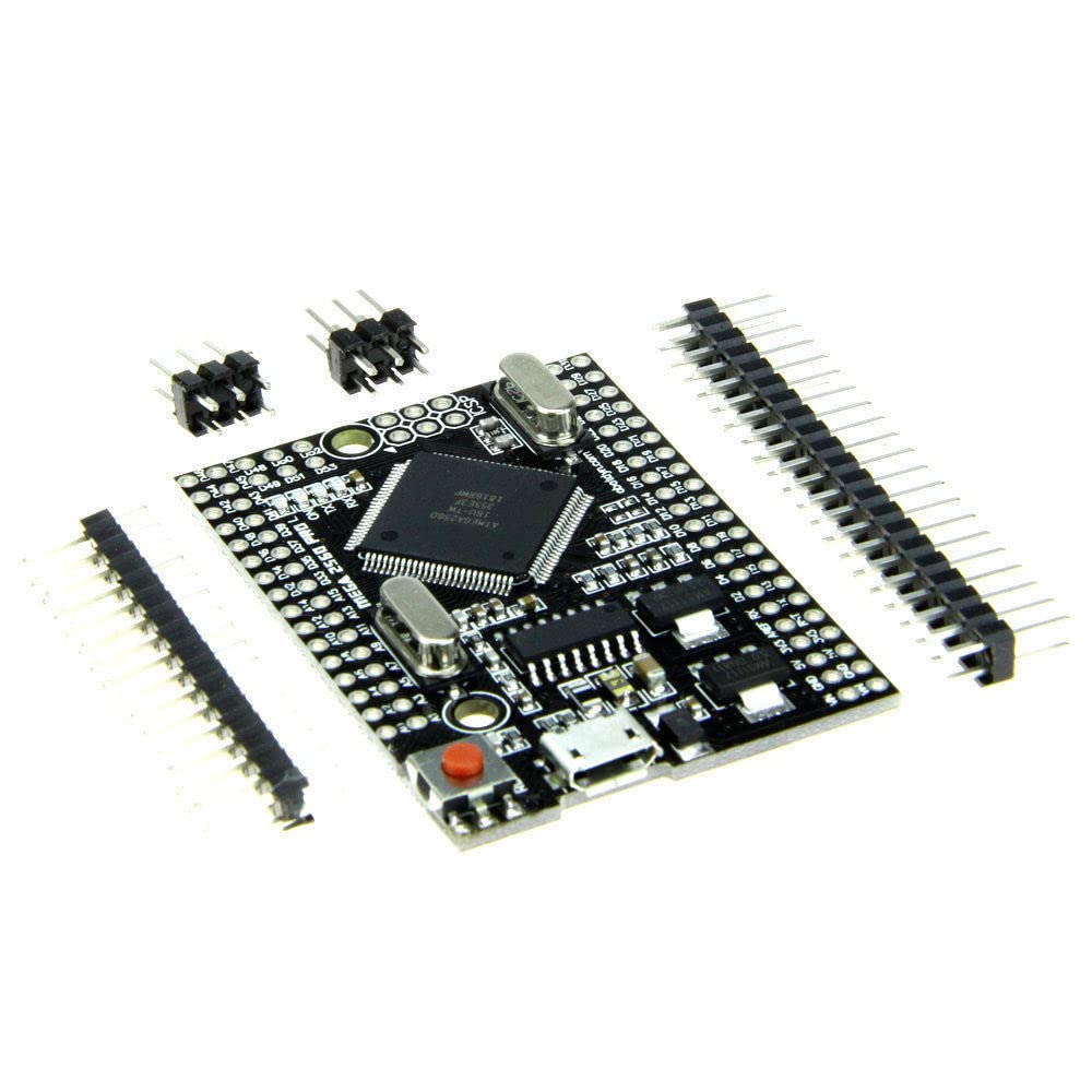 Amazon.com: Mega 2560 PRO Mini 5V (Embed) CH340G ATmega2560-16AU with ...