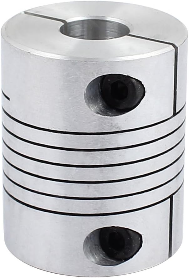 Amazon.com: uxcell 8mm to 16mm Shaft Coupling 40mm Length 32mm Diameter ...