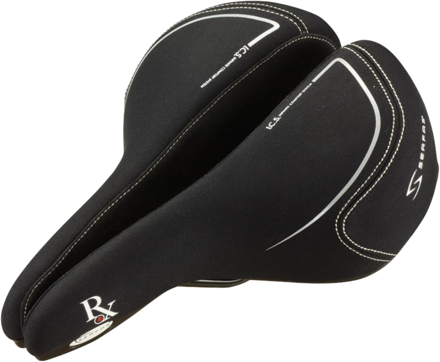 Amazon.com : Serfas RX Saddle Road Bicycle Mountain Bike Seat Mens ...