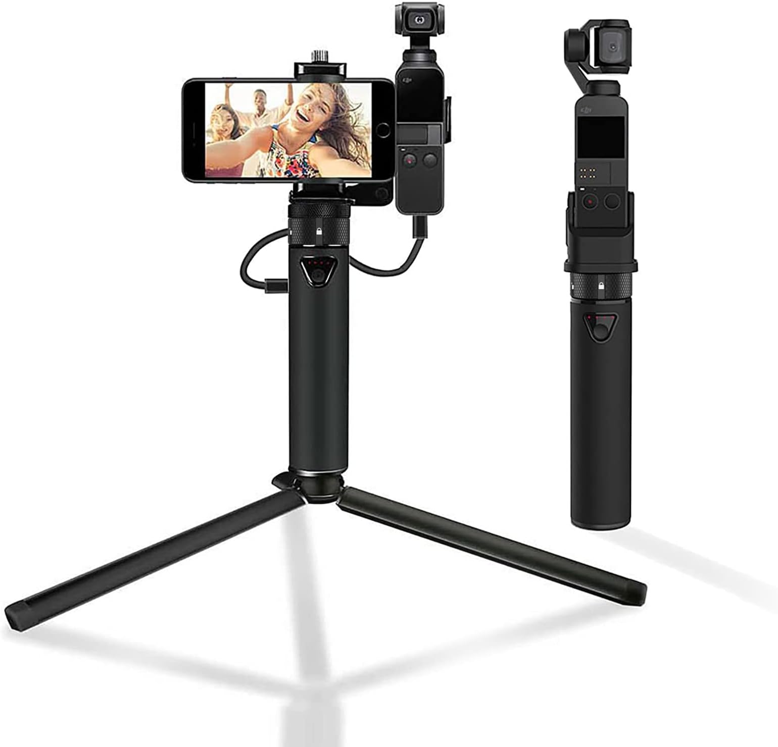 Amazon.com : DJI Pocket 2 Micro Tripod with Luckybird USB Reader ...