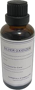Amazon.com: 50ml Silver Oxidizer Solution Antique Oxidize Making Silver ...