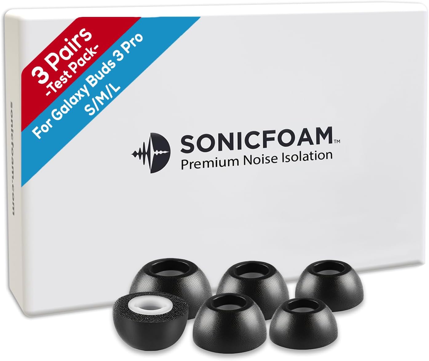 Amazon.com: AhaStyle Memory Foam Earbud Tips for Samsung Galaxy Buds3 ...