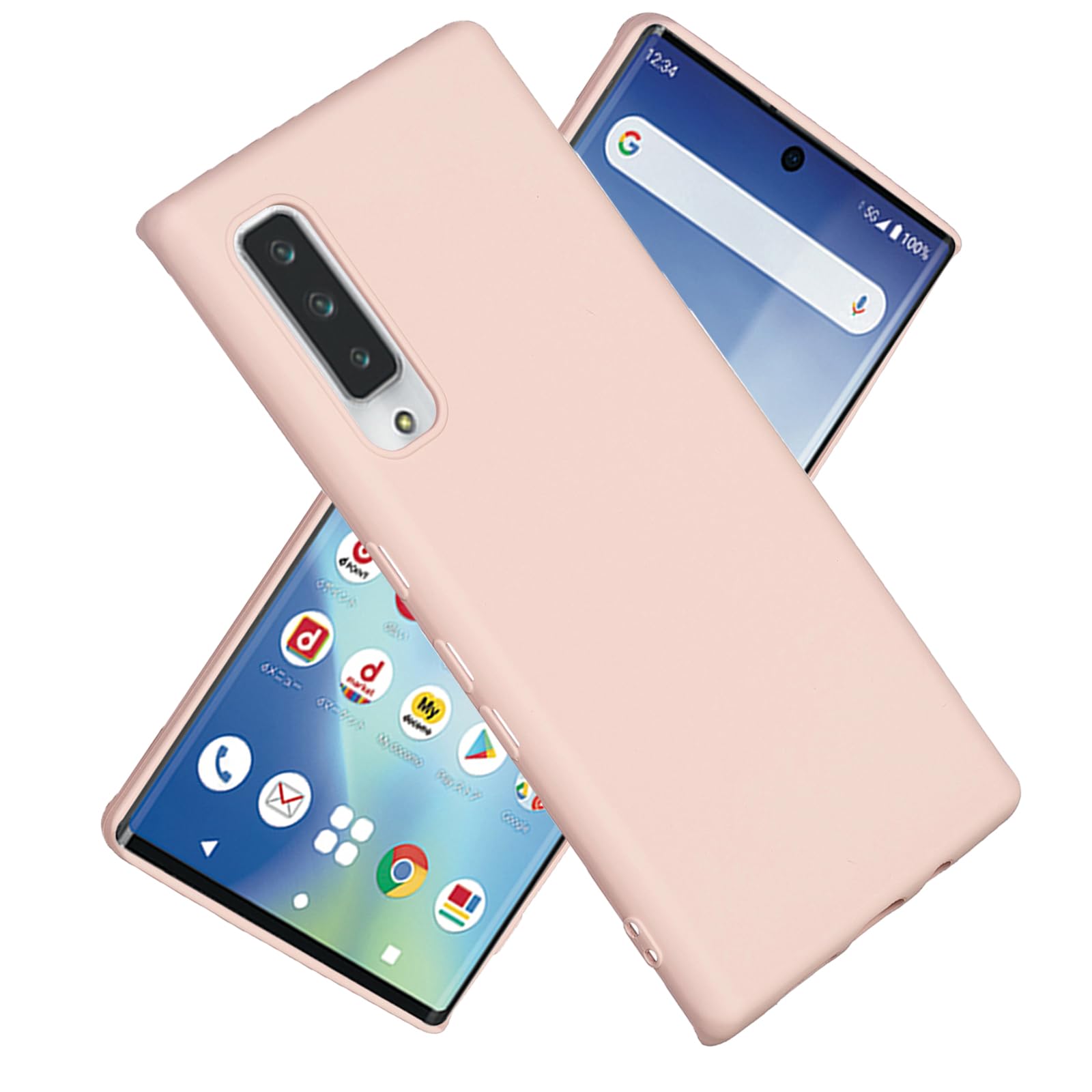 Amazon.co.jp: 【 Moilyo 】FUJITSU arrows NX9 F-52A ケース シリコン レンズ保護（ピンク ...