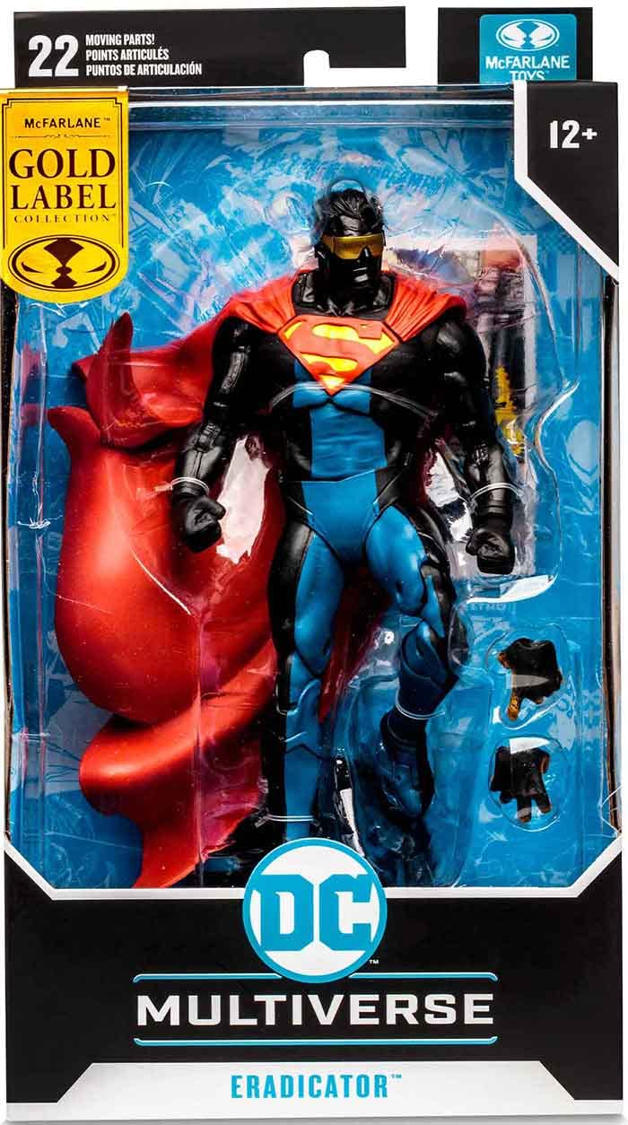 McFarlane Toys -DC Multiverse 7IN - ERADICATOR (Shock Wave)(Gold Label ...