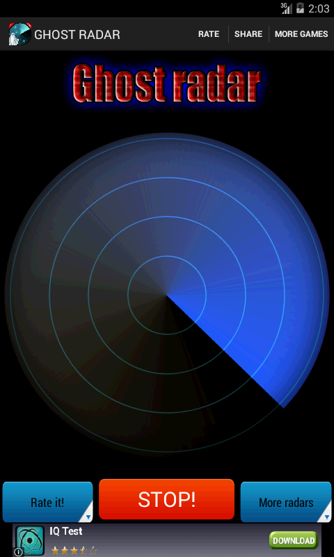 Ghost radar detector - App on the Amazon Appstore