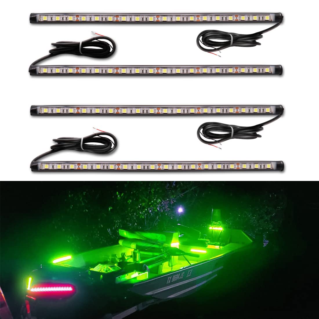 Snapklik.com : Boat Lights For Night Fishing, Marine Led Strip Light ...
