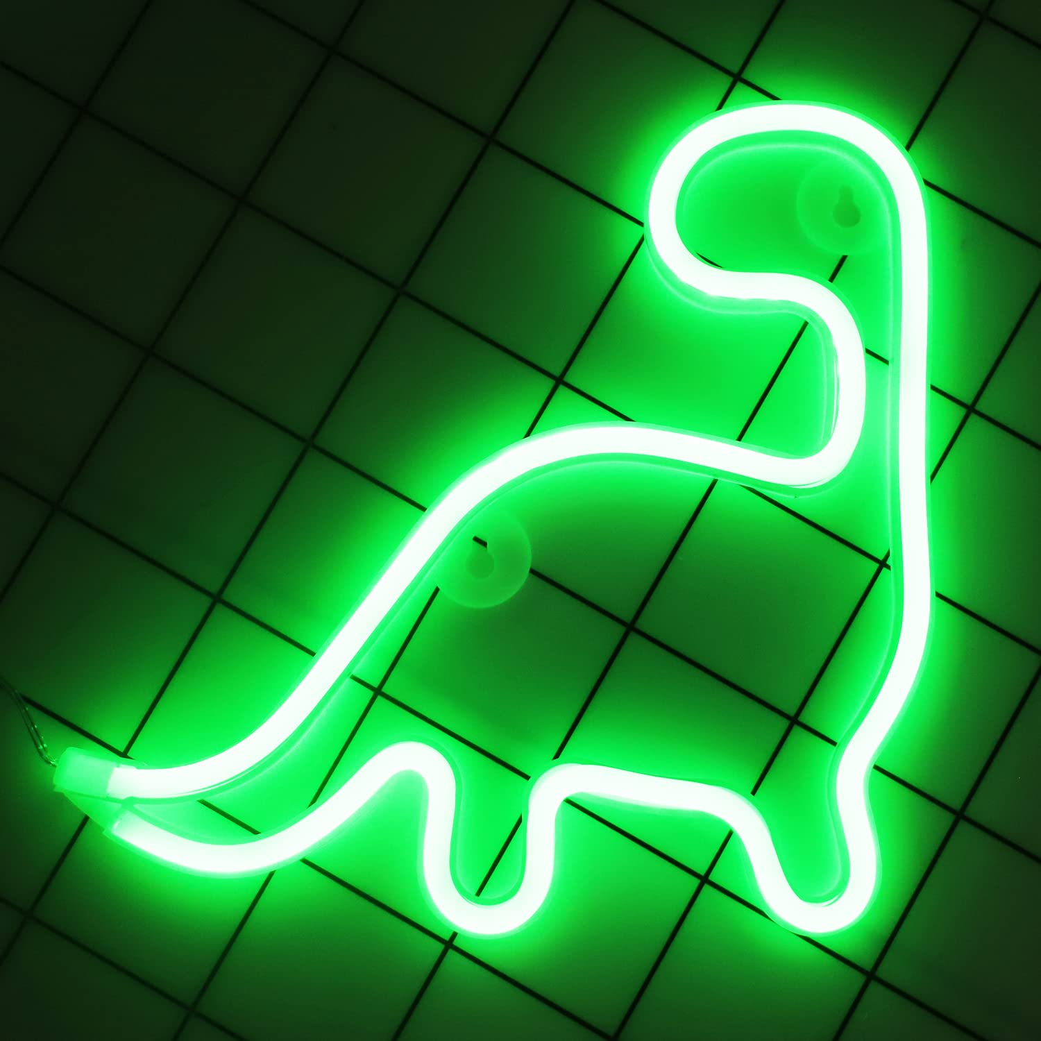 Amazon.com: Dinosaur Neon Signs Night Lights, LED Neon Lights for Wall ...