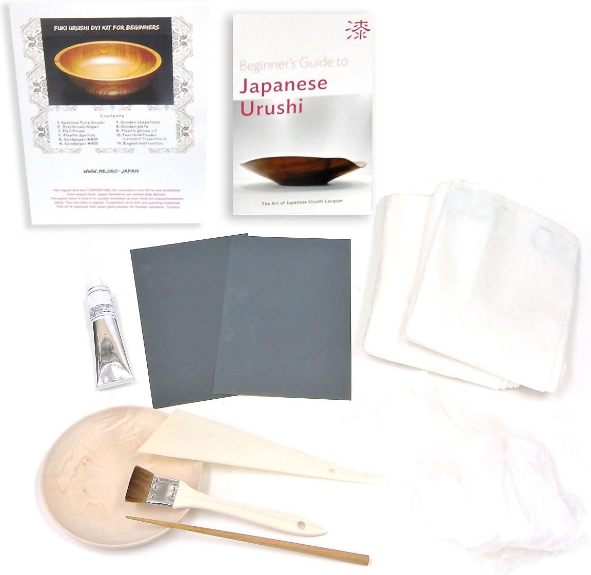 Buy Fuki Urushi DIY KIt, Suri Urushi With Urushi Lacquer from Japan ...