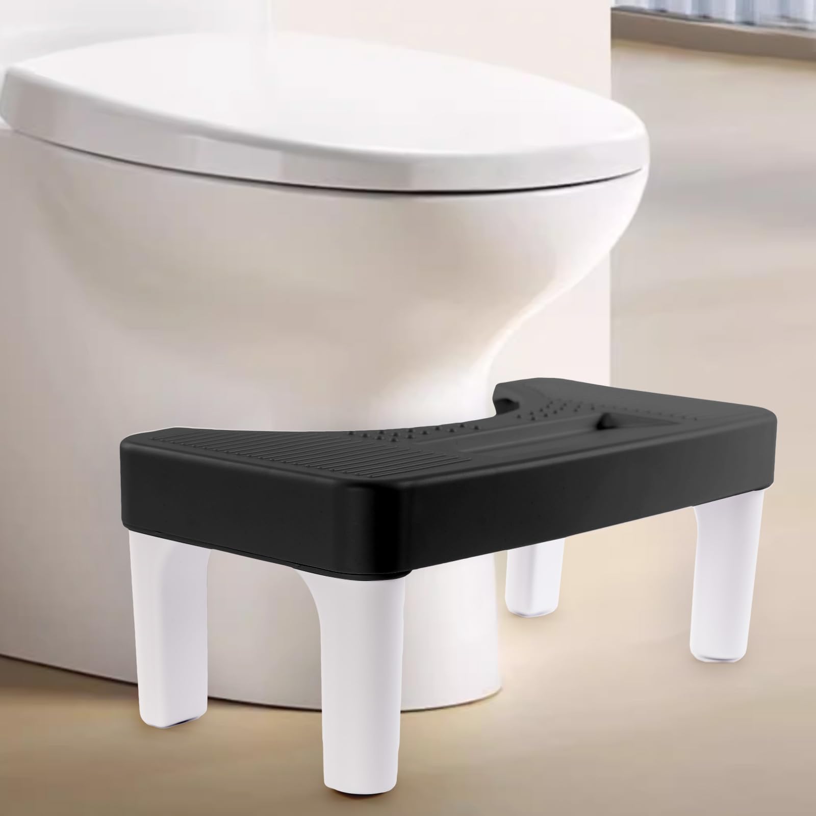 Bathroom Stool Ergonomic Toilet Stool - 6.7" Squatty Potty For Better ...