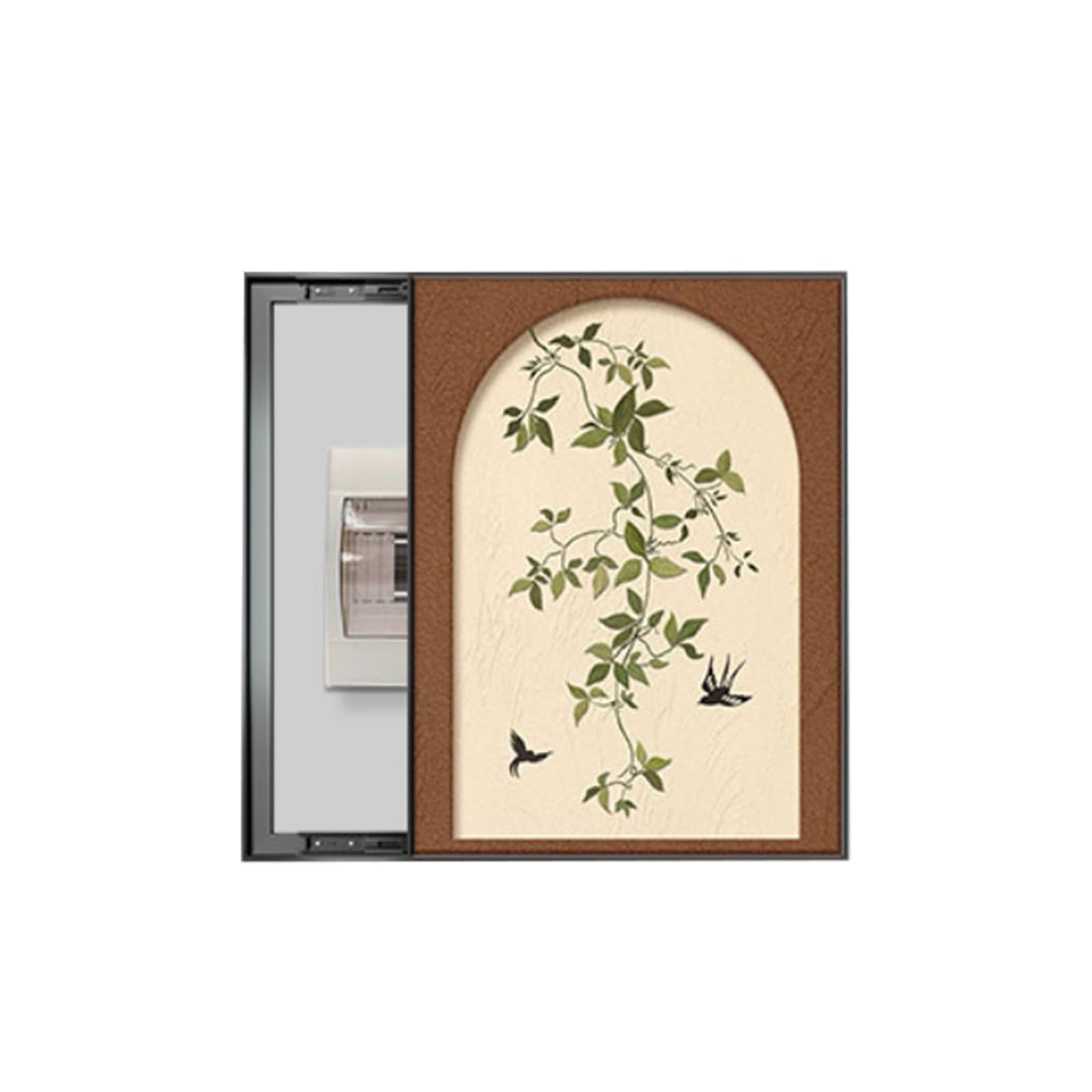 Amazon.com: electrical panel cover Hide Electrical Panel Box Cover ...