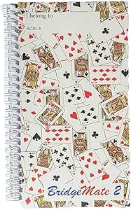 BridgeMate 2 Game Score Book with Card Cover - A Premium Logbook for ...