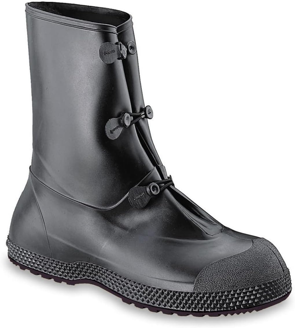 Servus SuperFit 12" PVC Dual Compound Men's Overboots, Black