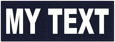 Amazon.com: Custom Hook & Loop Patches, Tactical ID Police Patch for ...