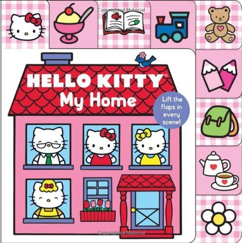 Hello Kitty: My Home Lift-the-Flap Tab by Priddy, Roger (2014) Board ...