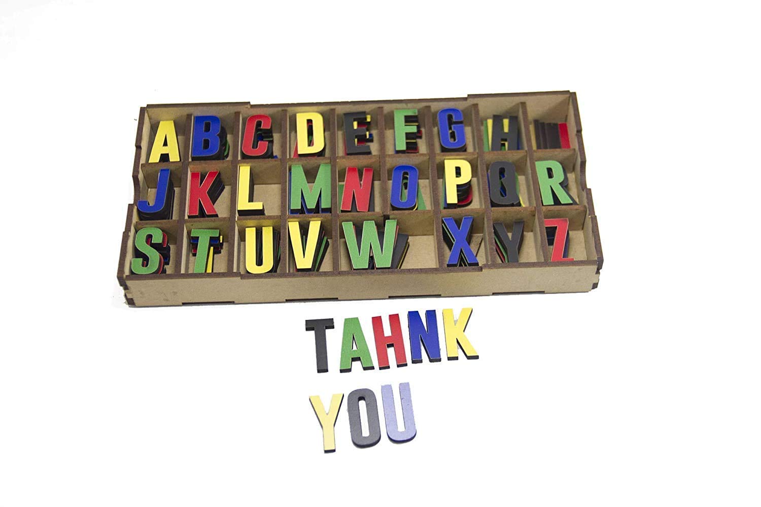 Buy Sanket Enterprise Alphabet Memory Character Capital Letters ABCD ...