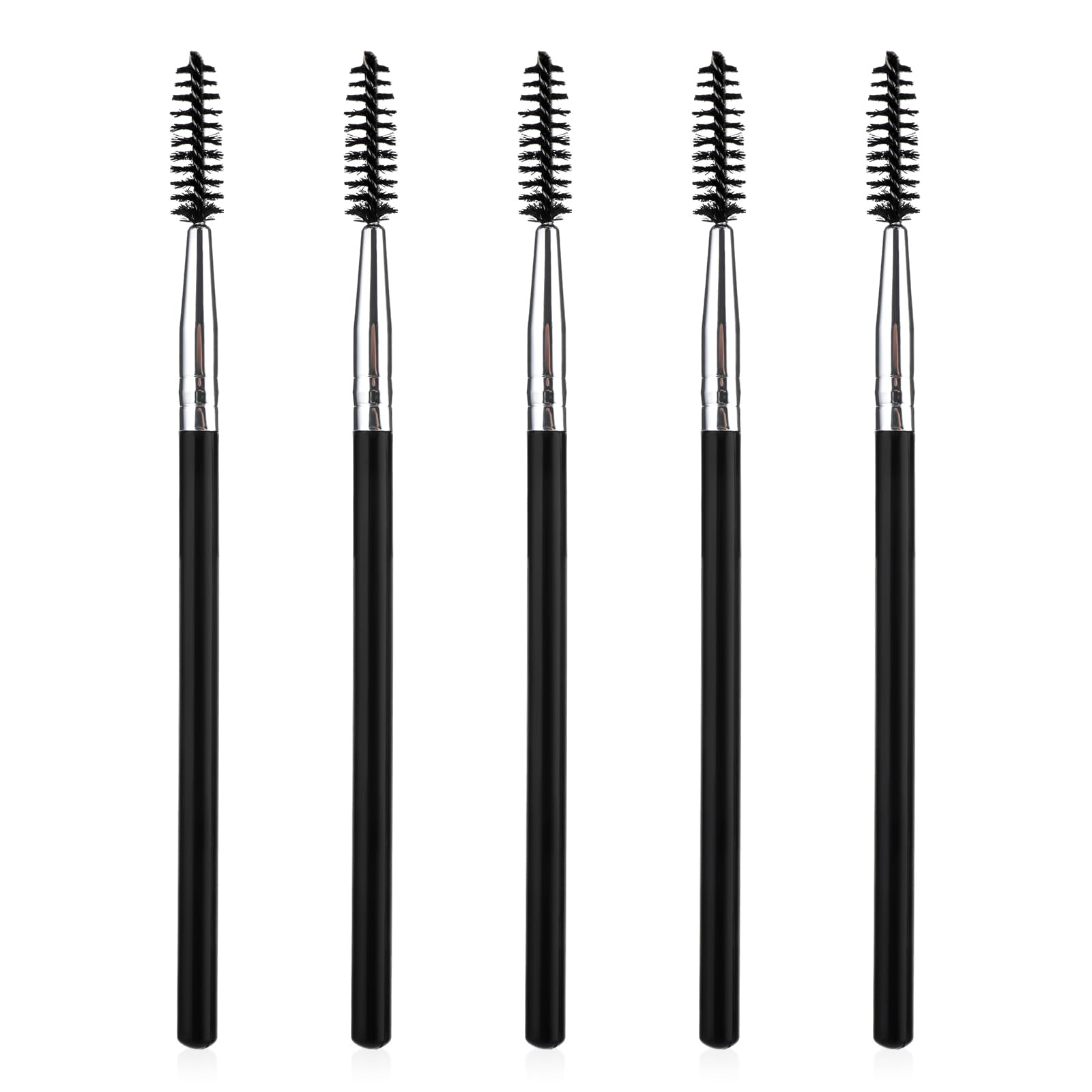 Amazon.com: Andibro 5 Pcs Reusable Eyelash Eyebrow Spoolie Brush ...