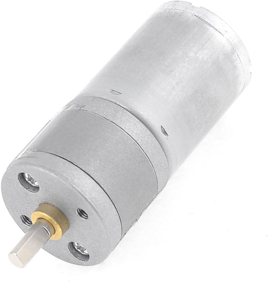 uxcell 25mm Dia Permanent Magnetic Gear Motor 200 RPM 60mA 12V DC ...