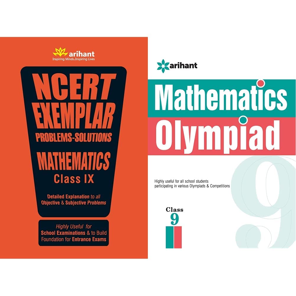 Buy NCERT Exemplar Problems-Solutions MATHEMATICS class 9th & Olympiad ...