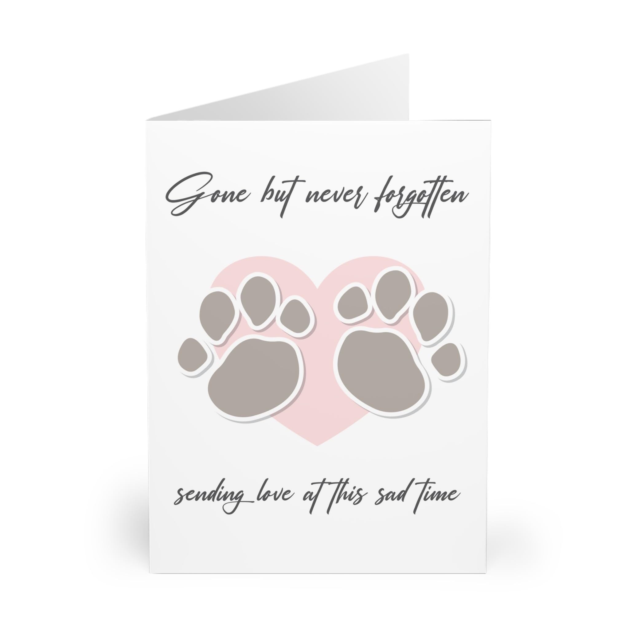 Sympathy Greeting Card for Dog Loss | Comforting Words for Those ...