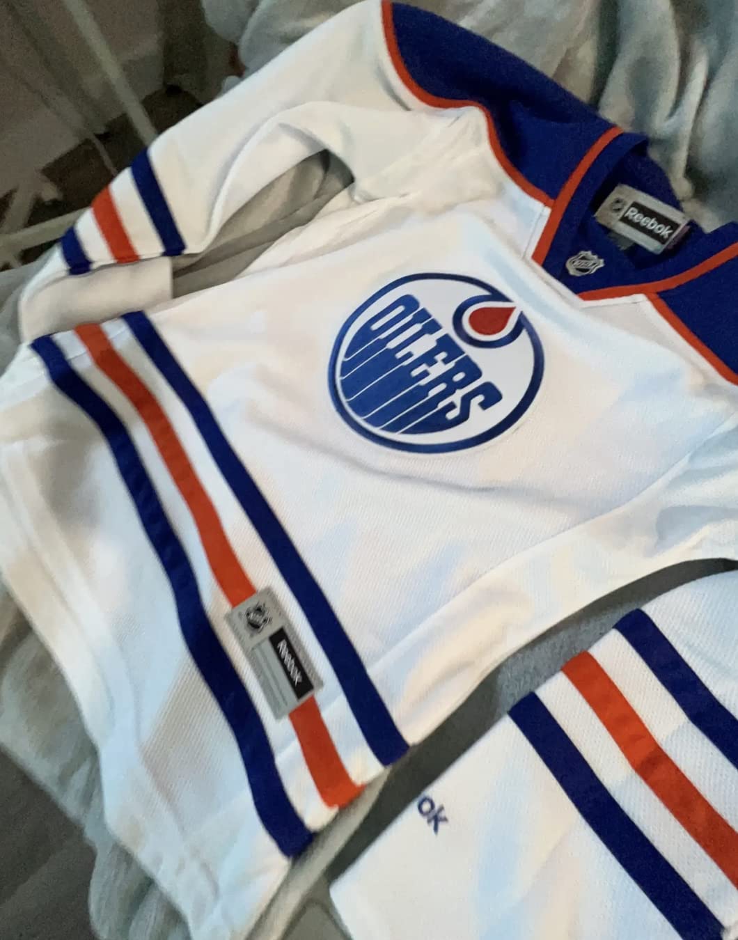 Ladies' Edmonton Oilers NHL Reebok Premier Away Jersey (X-Small ...