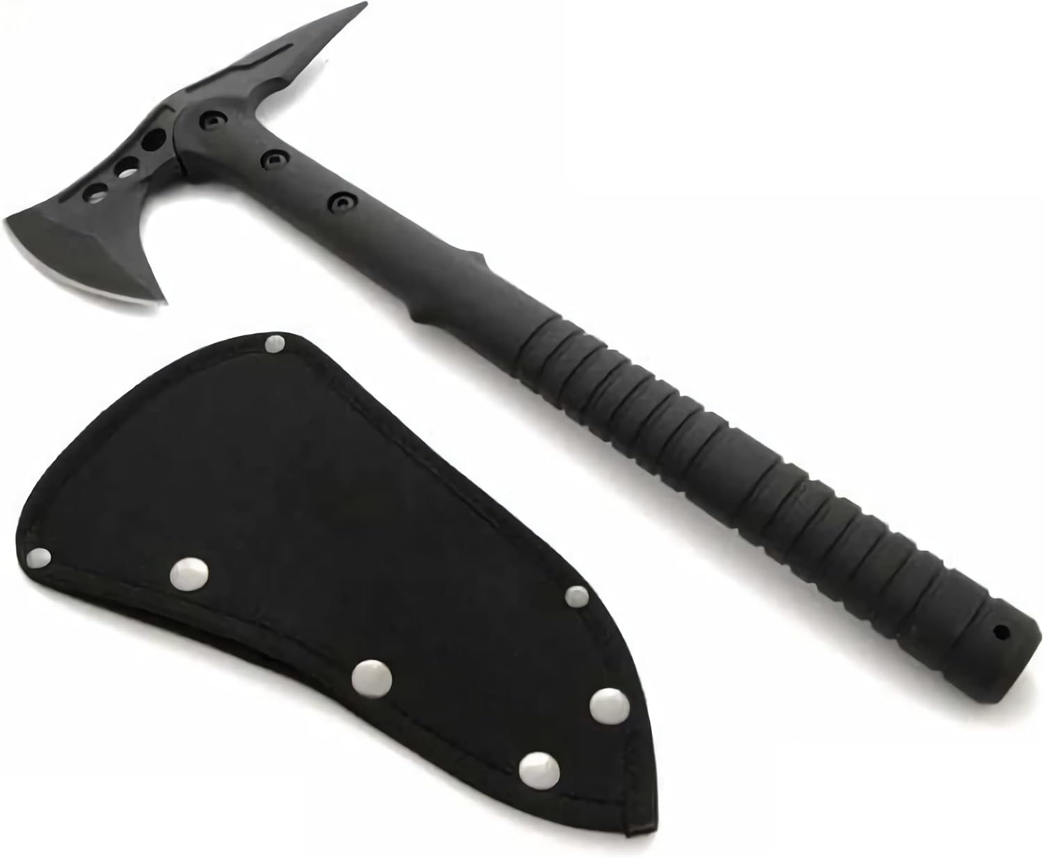 BSH Adventure Tactical Tomahawk Axt mit Spitzhacke 40 cm - Outdoor Axt ...