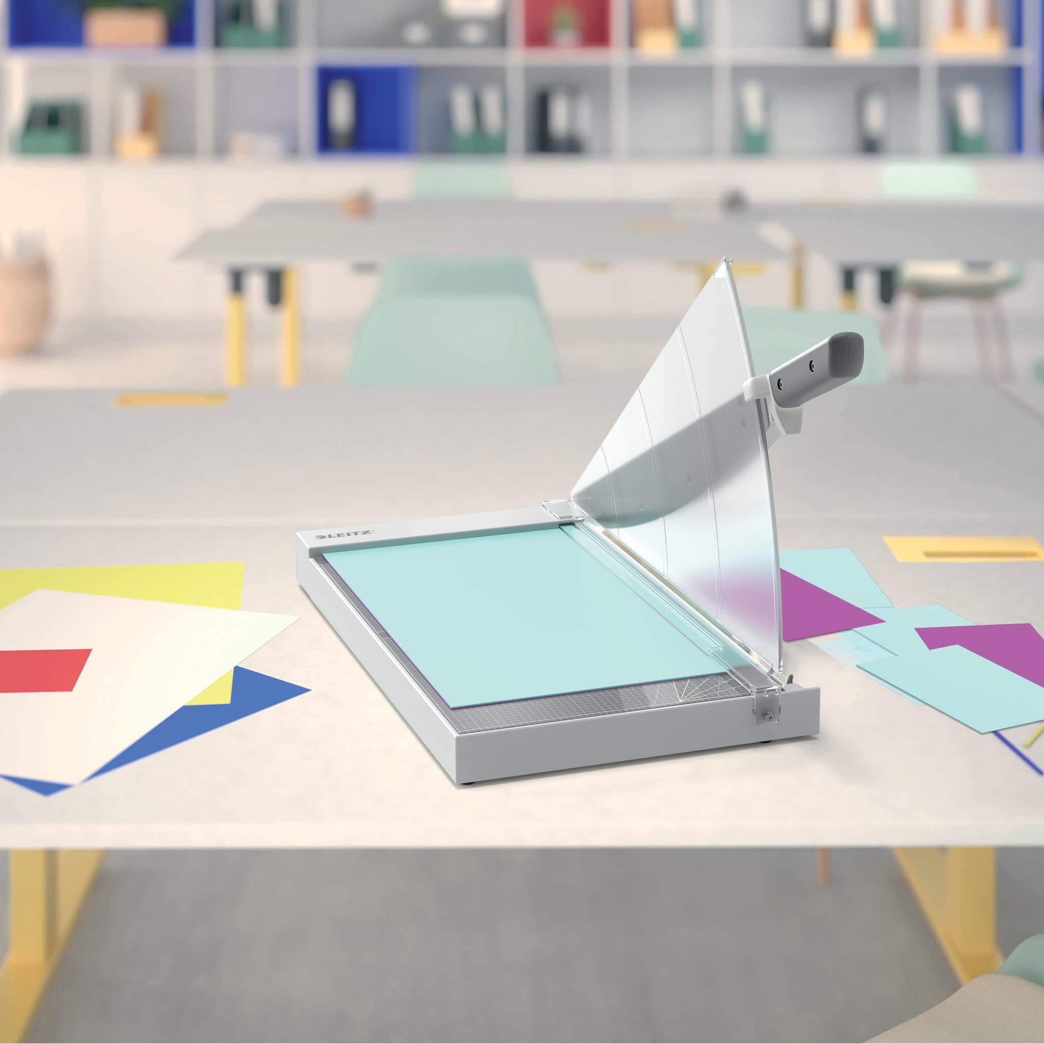 Guillotine Paper Cutter 25 Sheets Leitz Paper Cutter - A3 Guillotine ...