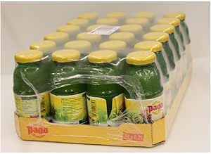 Pago Fruit Juice ANANAS cl 20 x 24 bottles in glass : Amazon.co.uk: Grocery