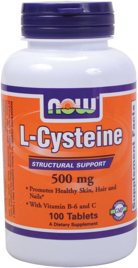 Amazon.com: Now Foods L-Cysteine 500 mg - 100 Tabs 12 Pack : Health ...