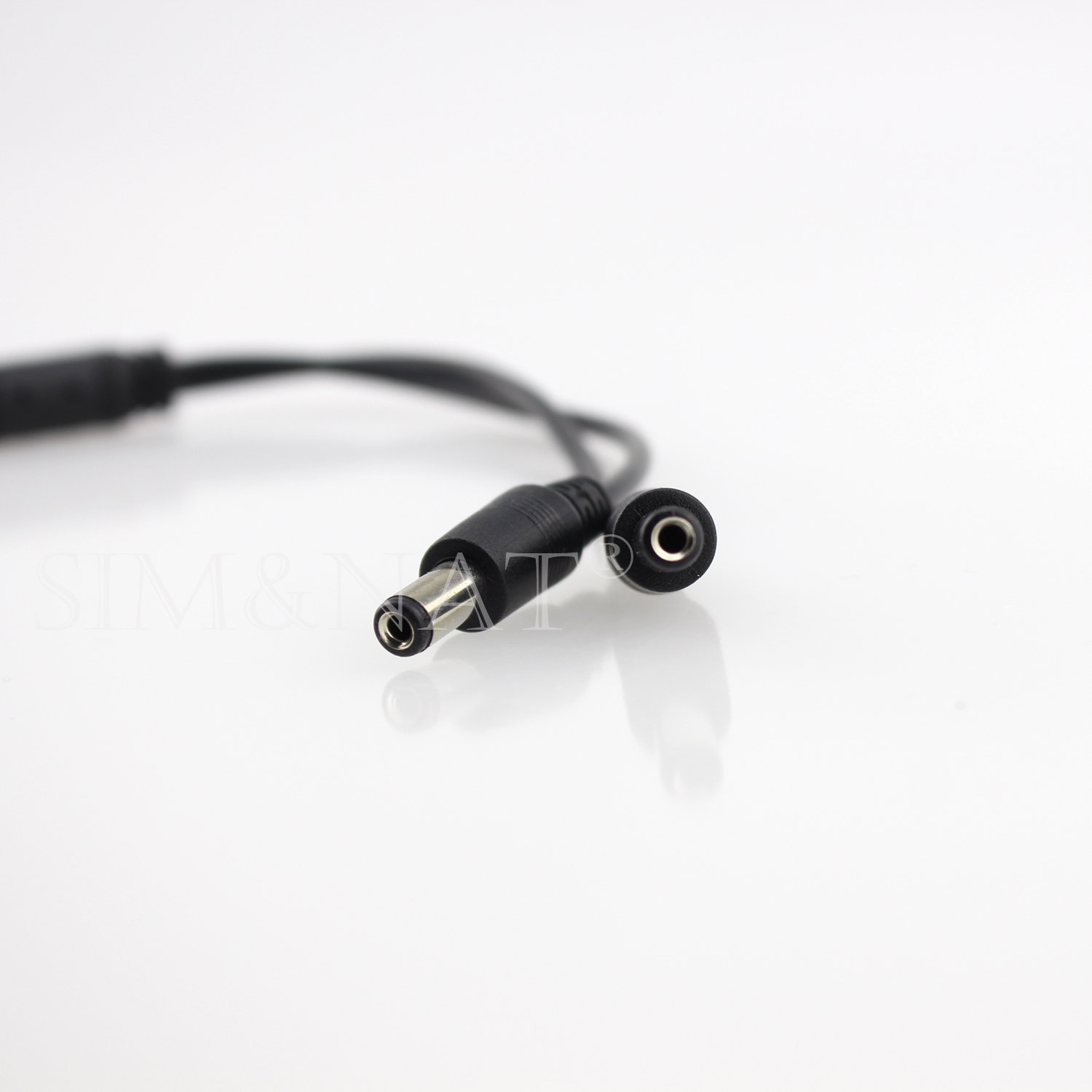 Snapklik.com : SIM&NAT 1 Female To 2 Male 5.5mm X 2.1mm DC Power Supply ...