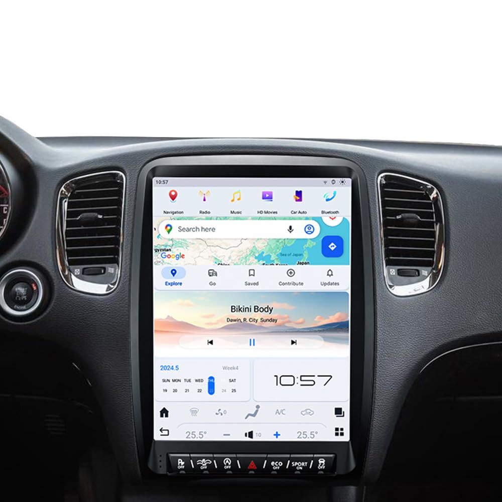 Amazon.com: 14 Inch Touch Screen Android 13 Car Radio for Dodge Durango ...