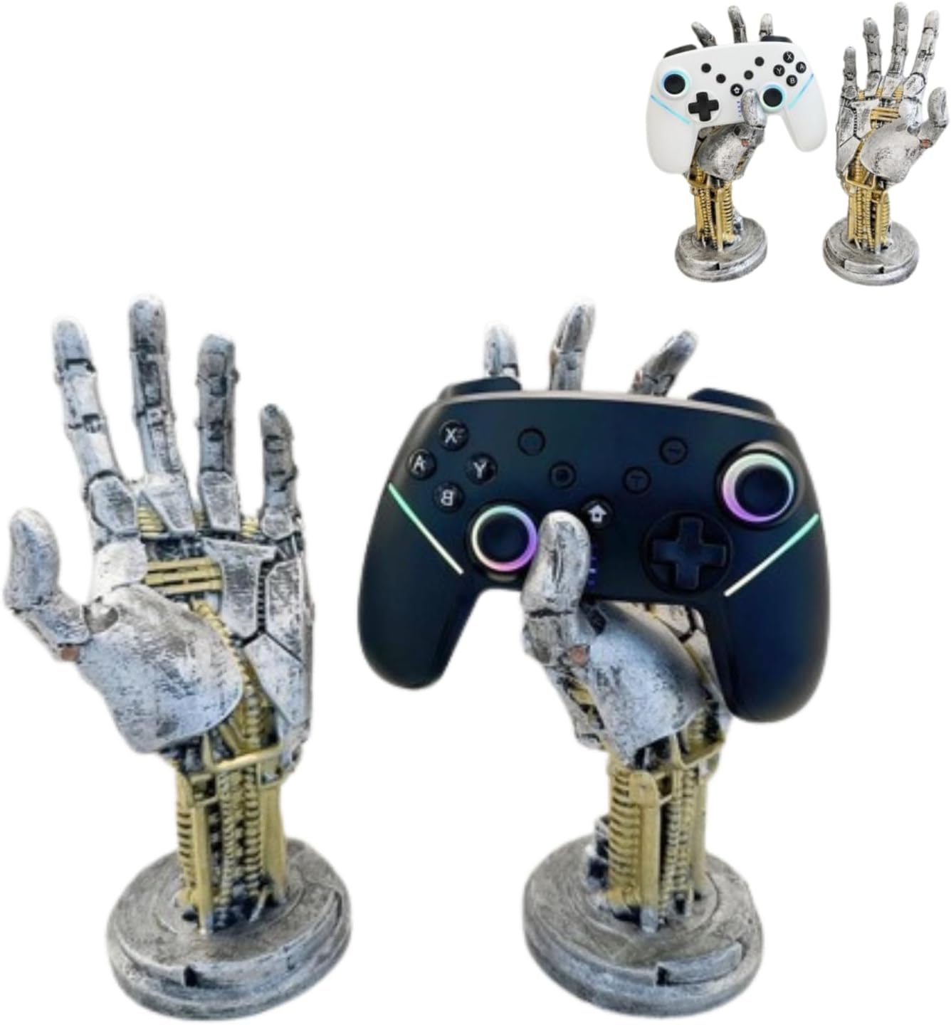 Amazon.com: Cyberpunk Mechanical Hand Game Controller Holder Stand ...
