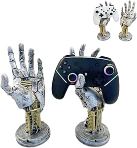 Amazon.com: Cyberpunk Mechanical Hand Game Controller Holder Stand ...
