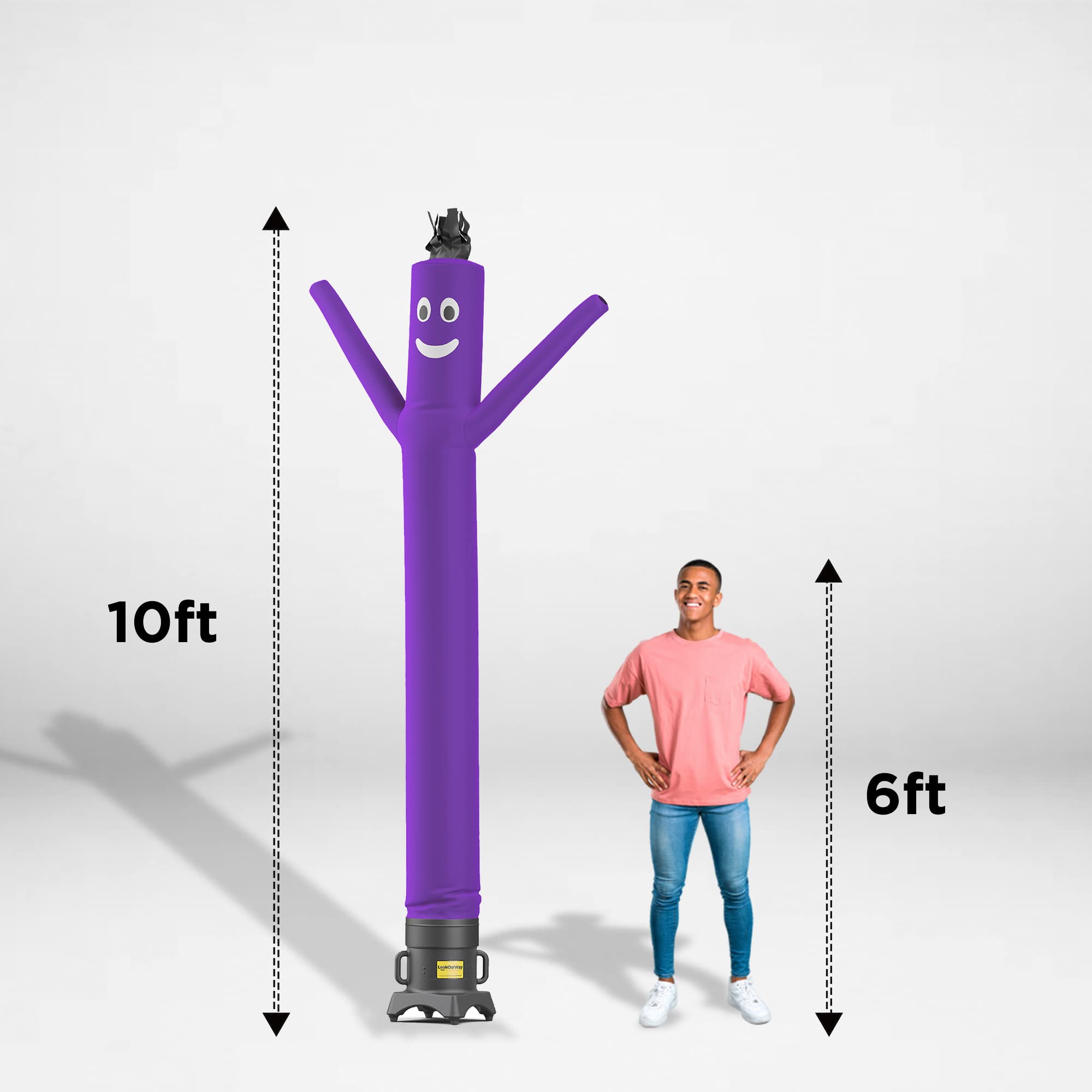 Snapklik.com : LookOurWay Air Dancers Inflatable Tube Man Set - 10ft ...