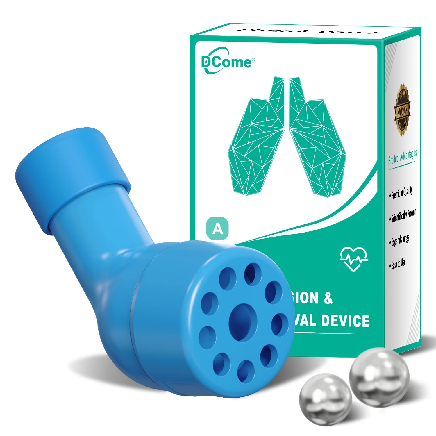 Buy DCome Mucus Clearance & Lung Expansion Device, Natural Breathing ...
