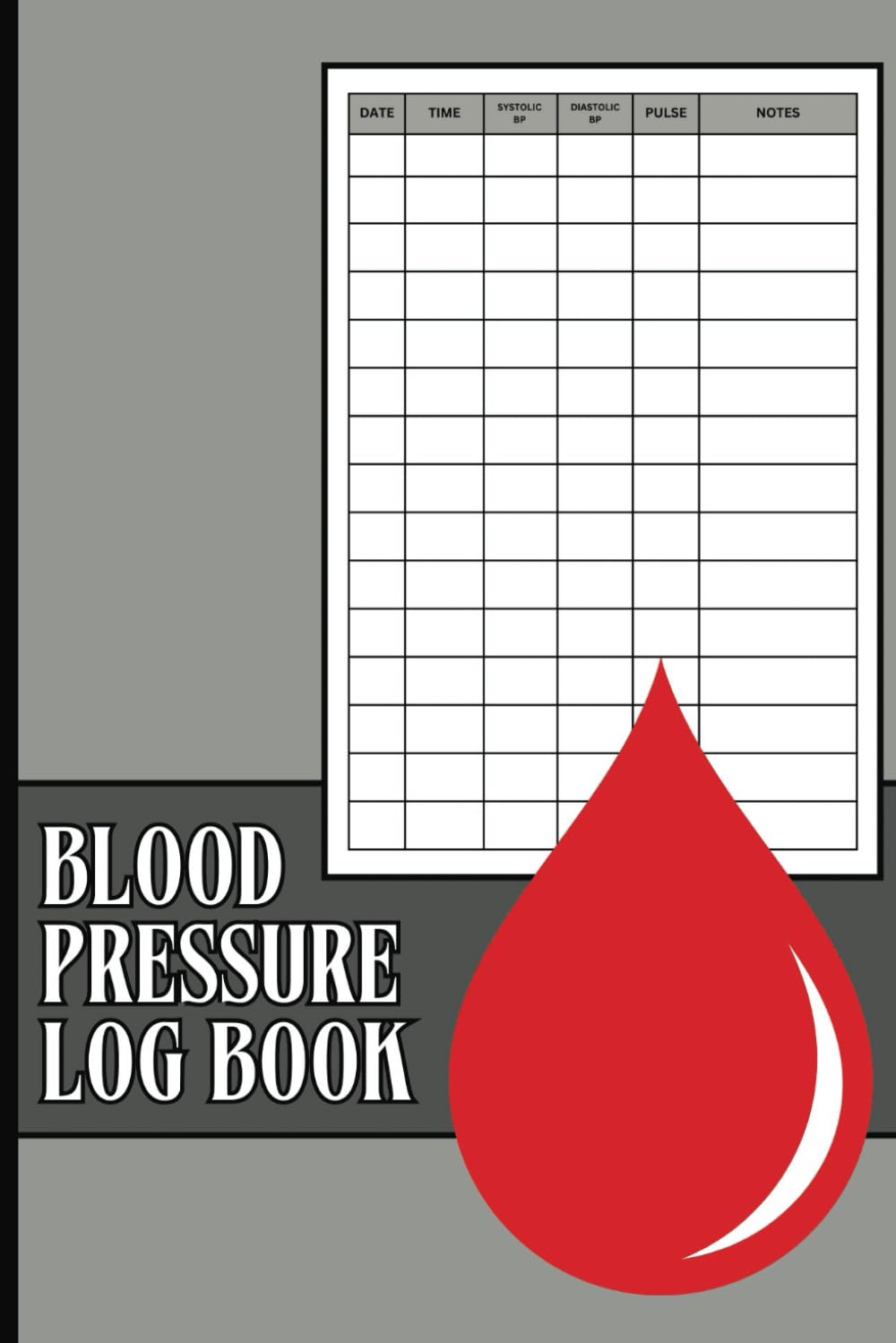 Large Print Blood Pressure Log: Track your Blood Pressure Daily / 110 ...