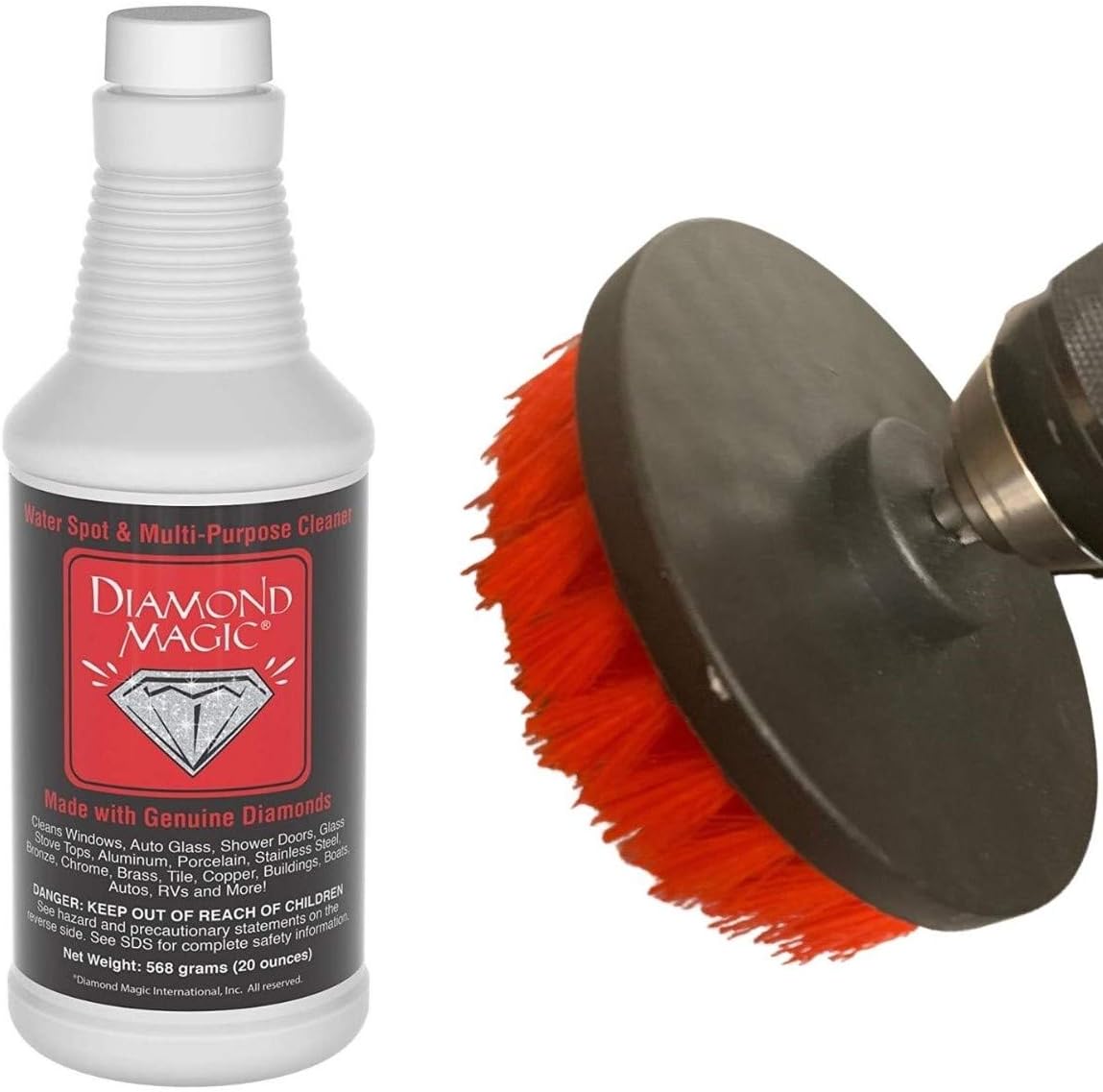 Amazon.com: DIAMOND MAGIC 20oz Commercial/Janitorial Hard Water Spot ...