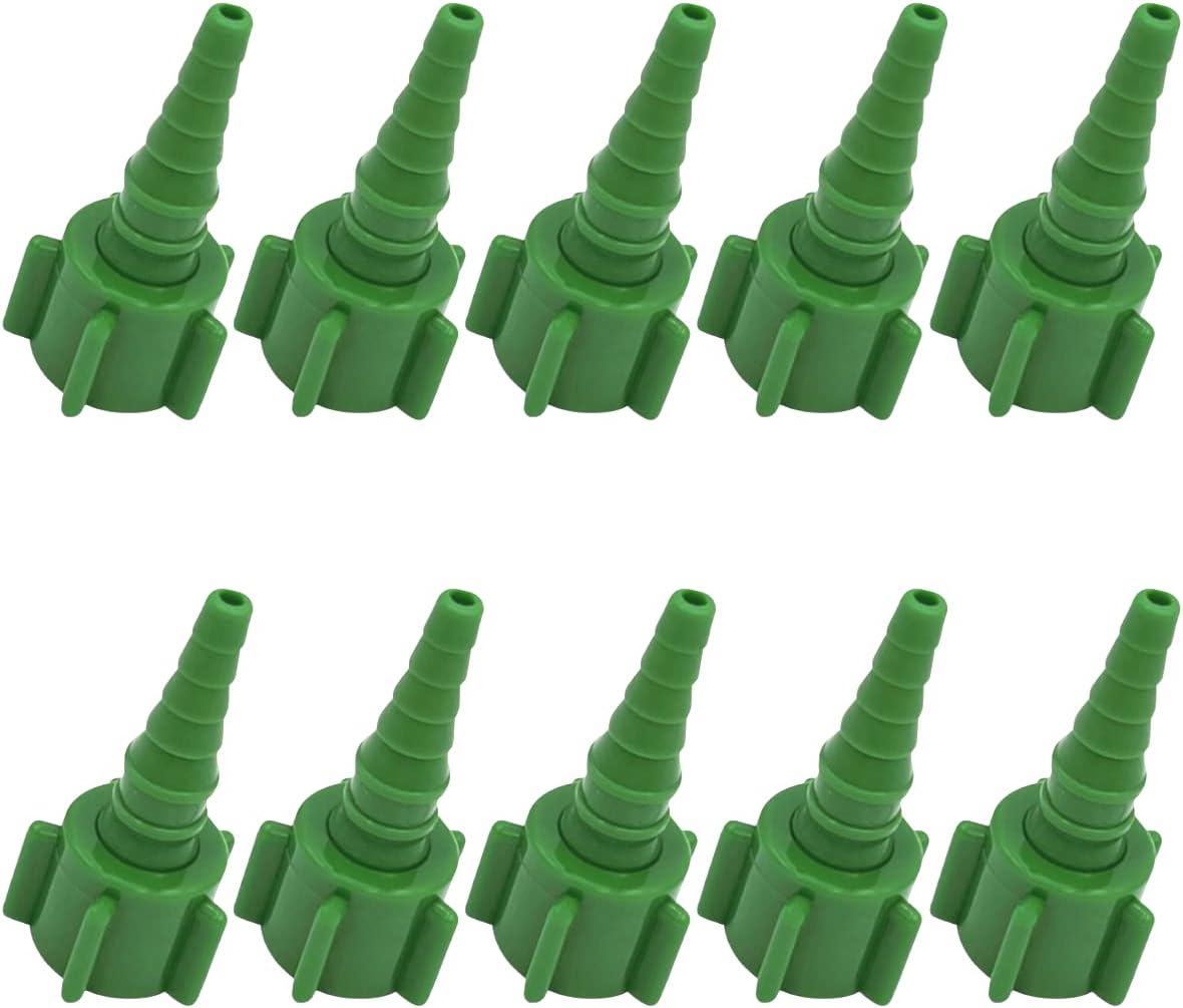 Amazon.com: 10pk Oxygen Tubing Swivel Nipple Christmas Tree Connectors ...