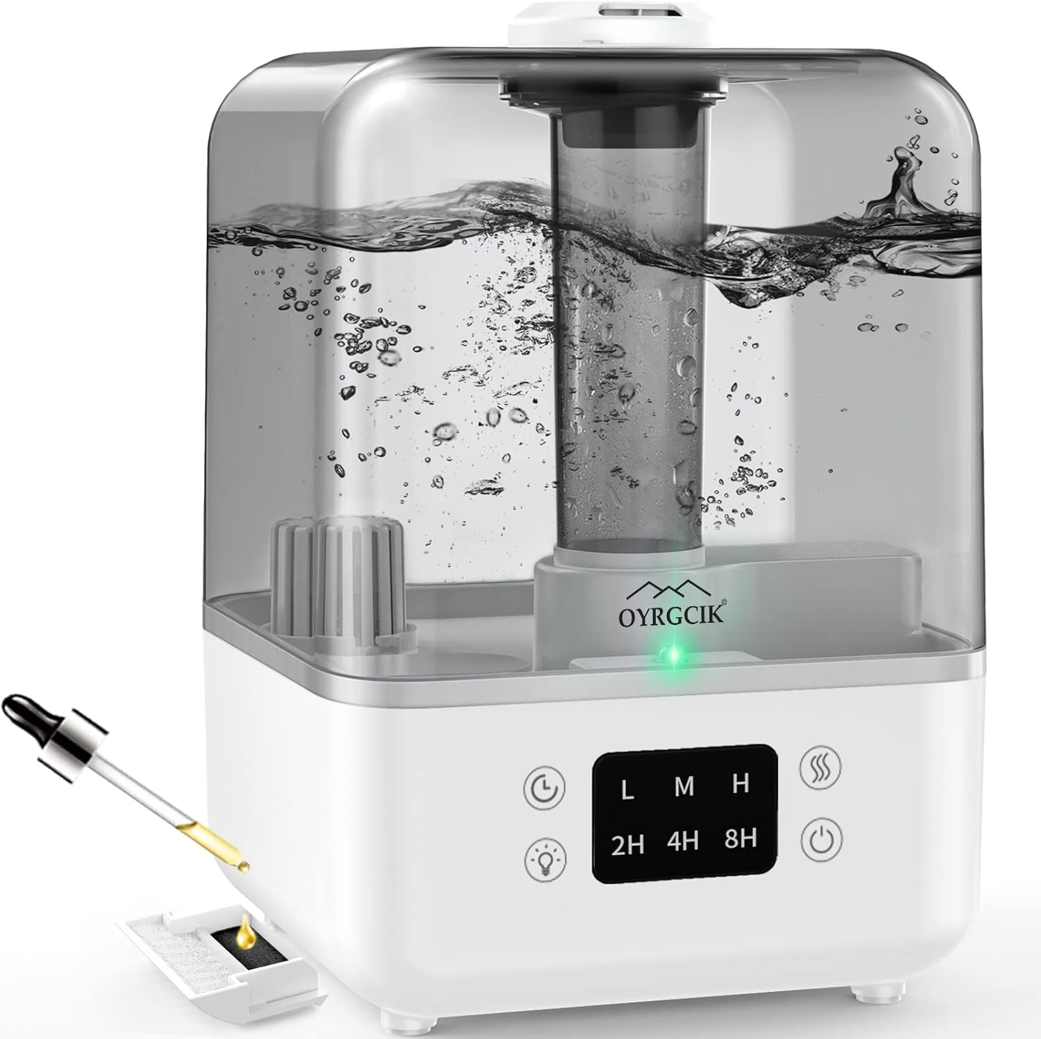 Amazon.com: Humidifiers for Bedroom Large Room, Ultrasonic Air ...