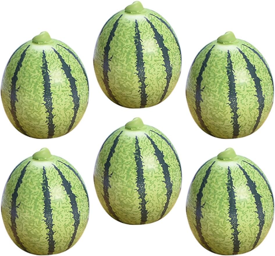 Amazon.com: Abaodam 6pcs Artificial Mini Watermelon- Simulation Mini ...