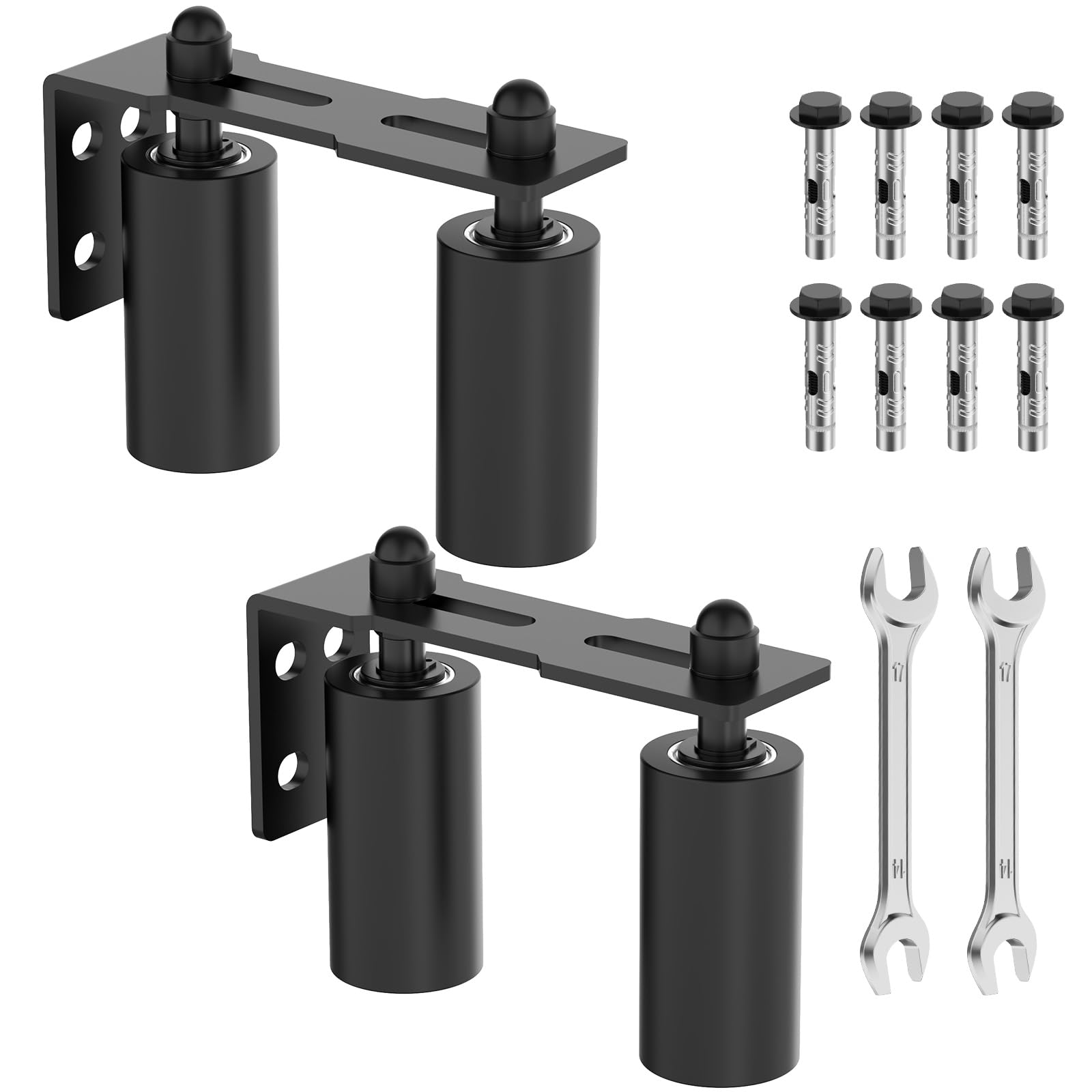 Snapklik.com : YogePote Sliding Gate Roller Guide, Slide Guide Wheels ...