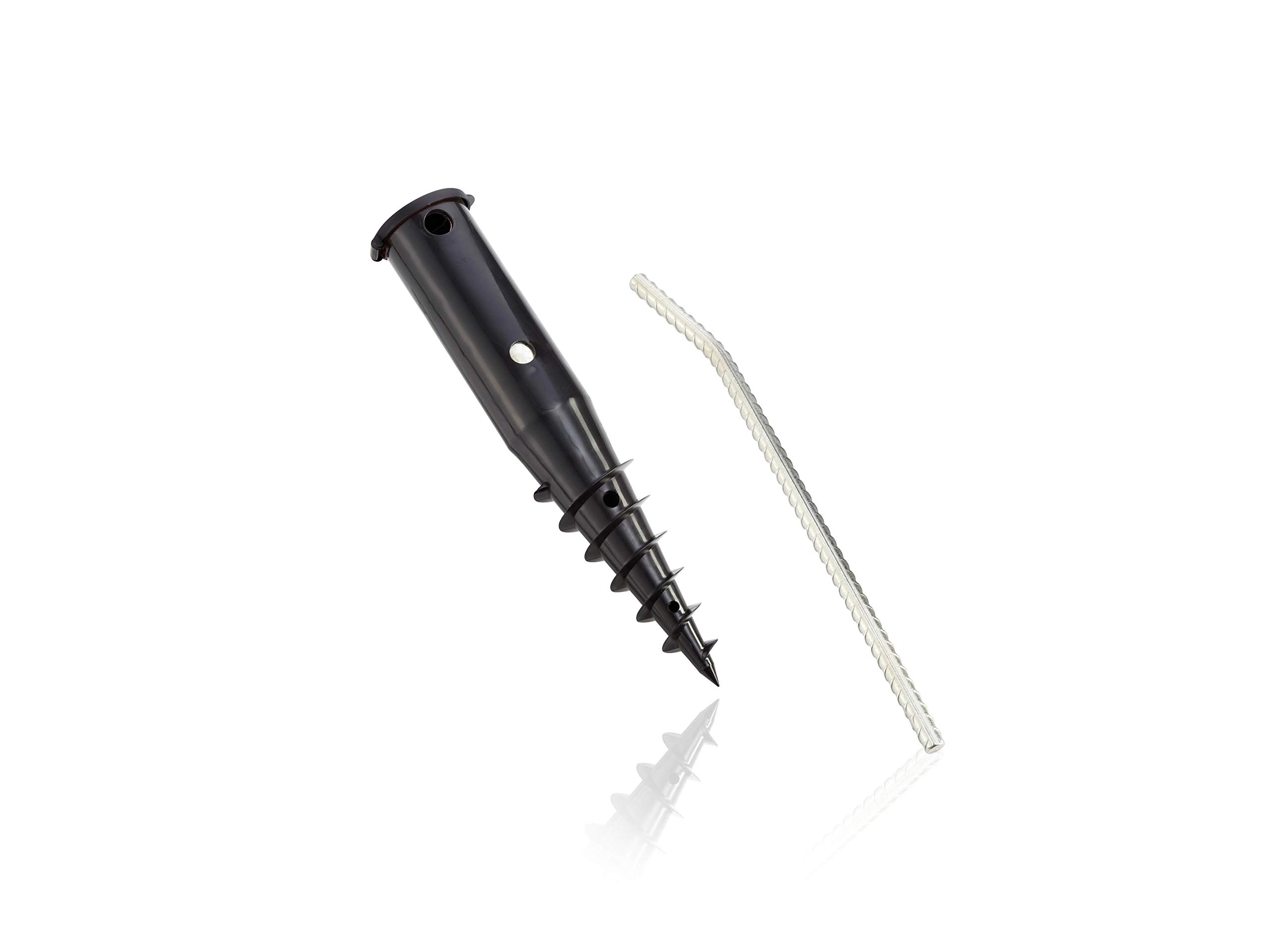 Leifheit Screw-in Rotary Washing Line Ground Spike, Washing Line Socket ...