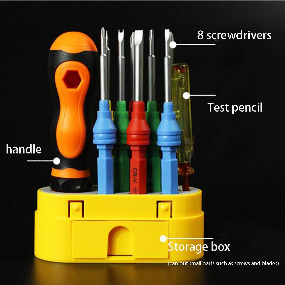 Chb Electrician Insulated Screwdriver Set Household 10 In 1 Screwdriver ...